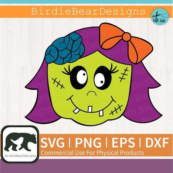 Zombie SVG Cute Zombie Svg Girl Zombie SVG Zombie SVG - Etsy