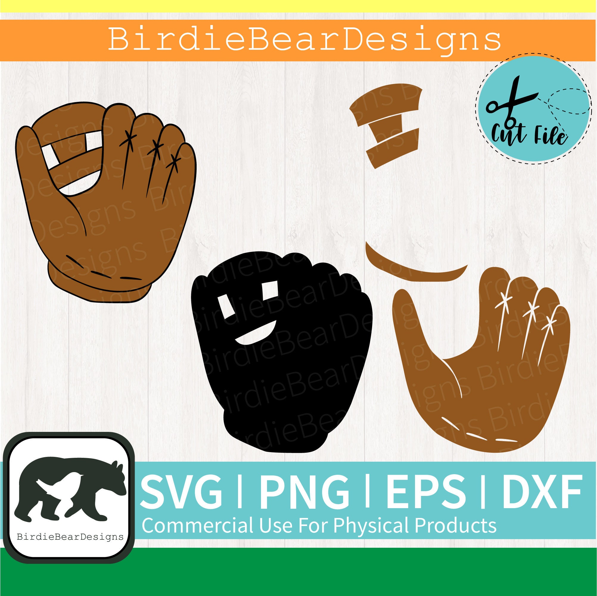 Baseball Glove SVG Softball Glove Svg Baseball Glove - Etsy