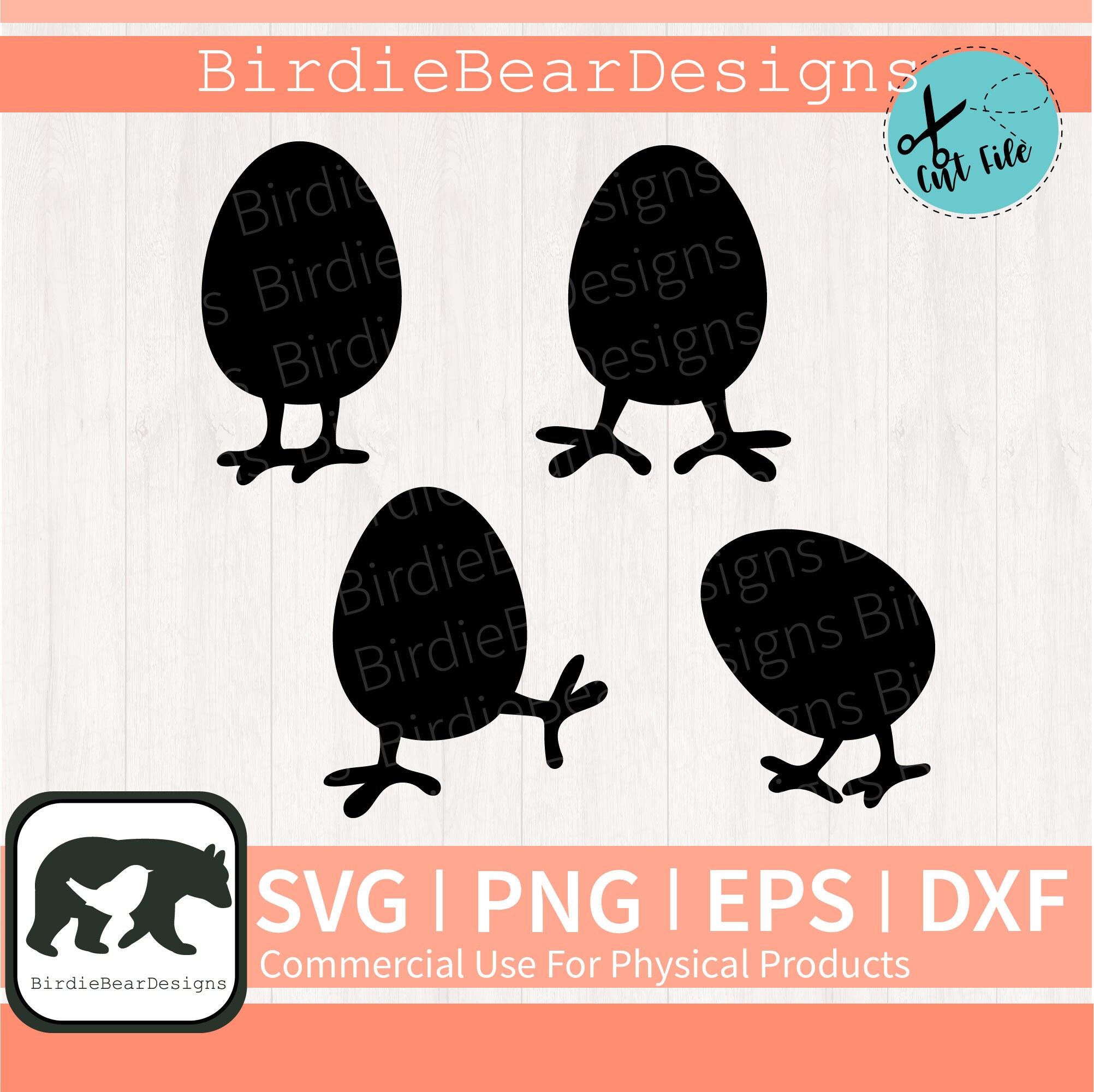 Chick SVG Chick Silhouette SVG Chick Egg Svg Easter | Etsy