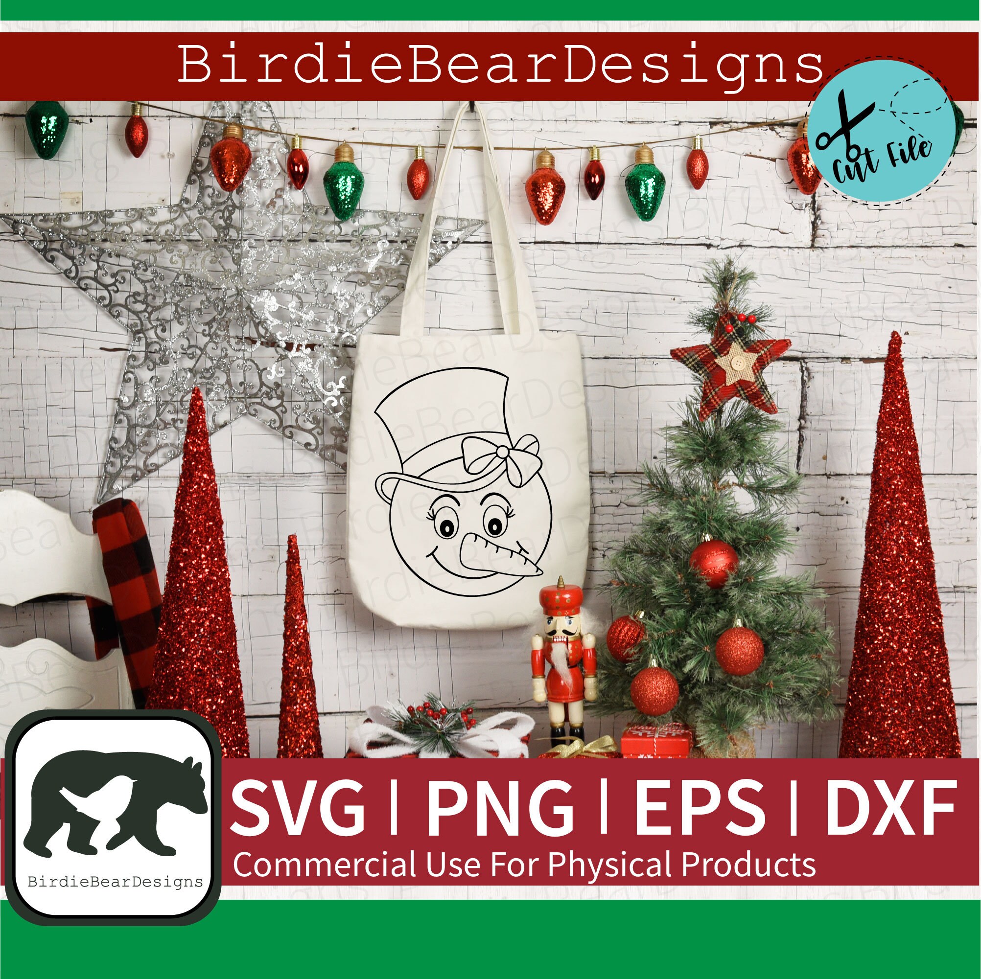 Snowman Face SVG Snowgirl Svg Snowwoman Svg Snowman | Etsy