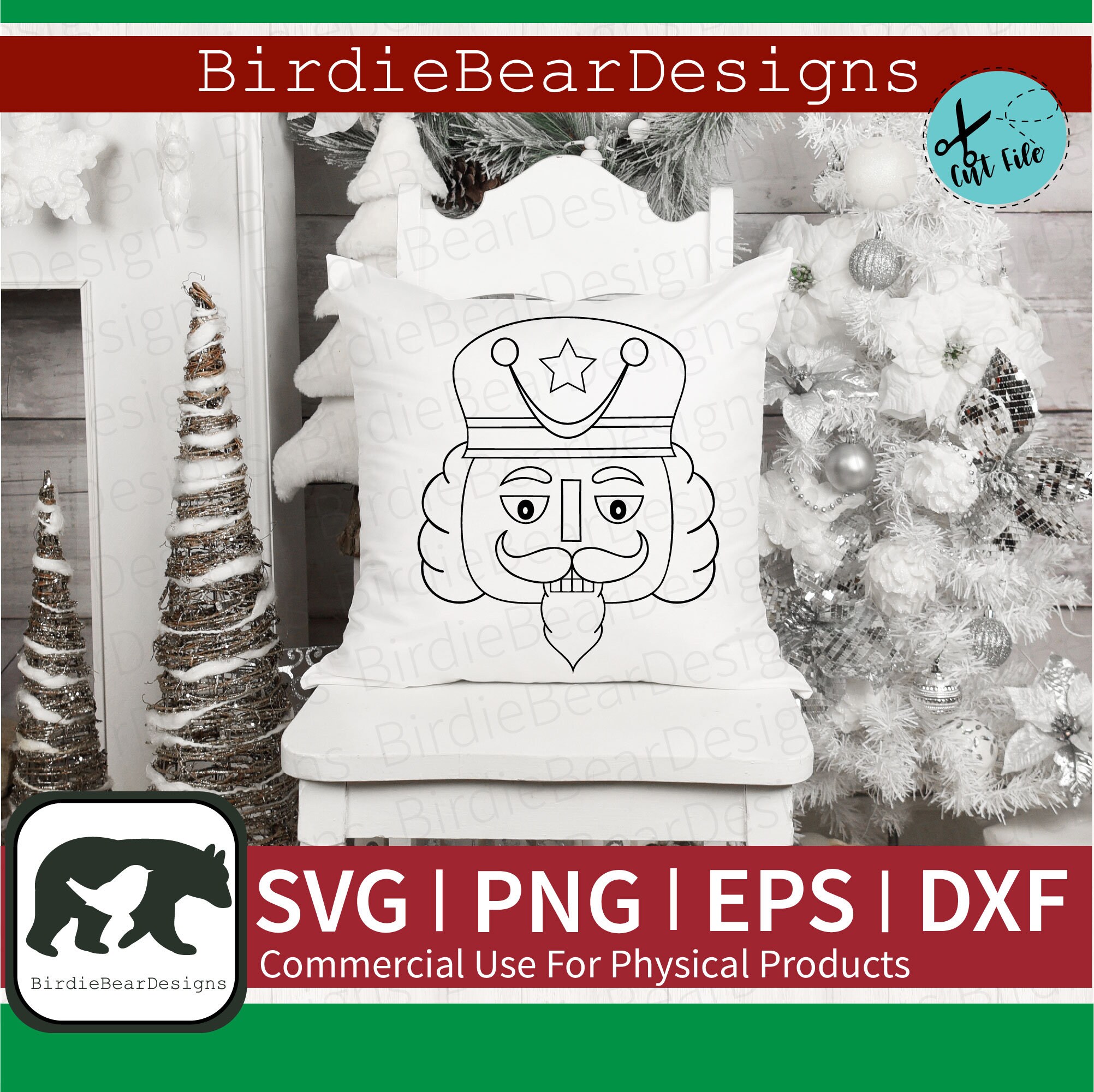 Nutcracker Face SVG Nutcracker Svg Nutcracker Clipart | Etsy