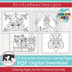 Christmas Coloring Pages, Nutcracker Coloring Page, Coloring Pages ...