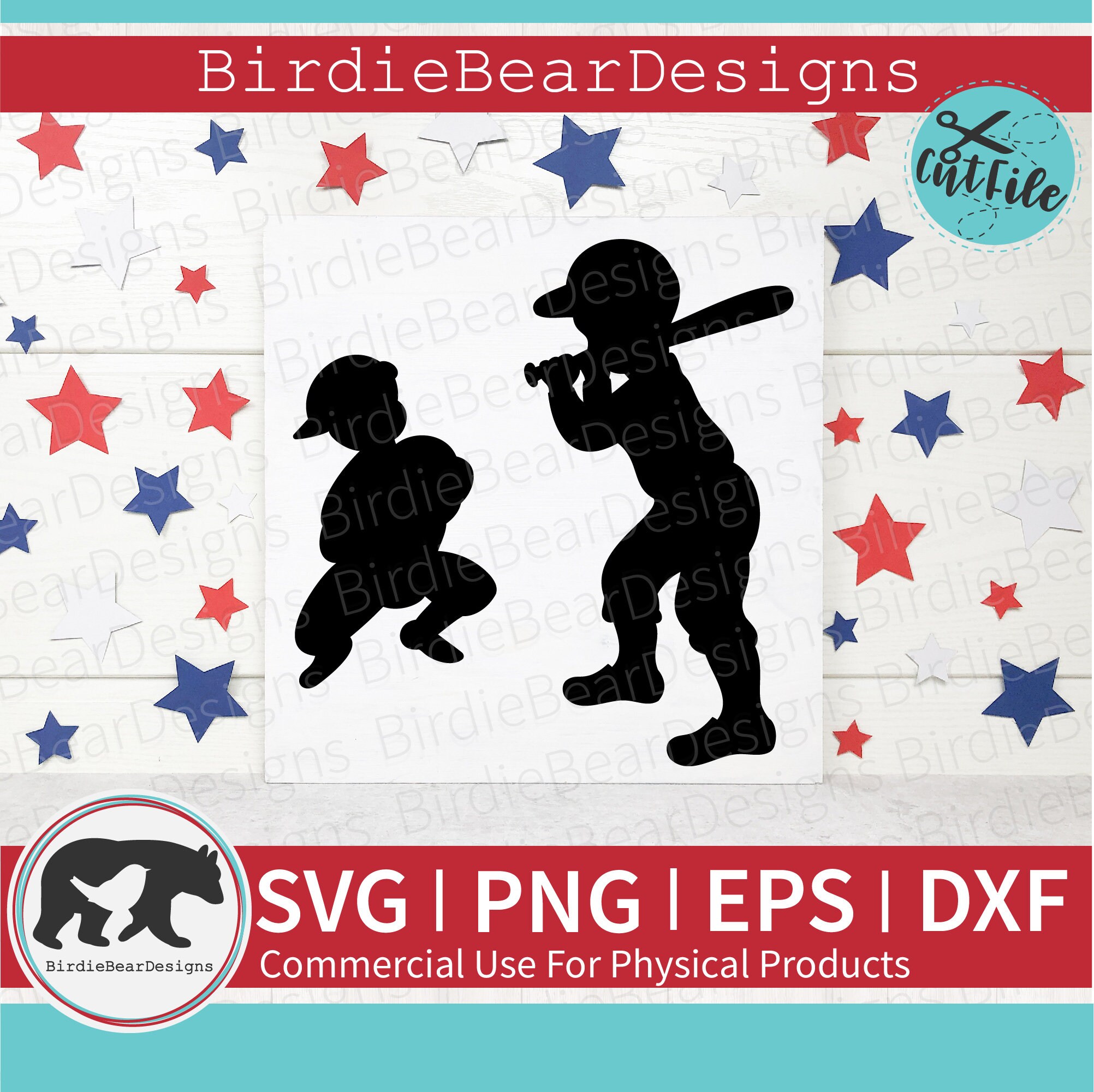 Baseball Player SVG Baseball SVG for Boys Baseball Catcher - Etsy