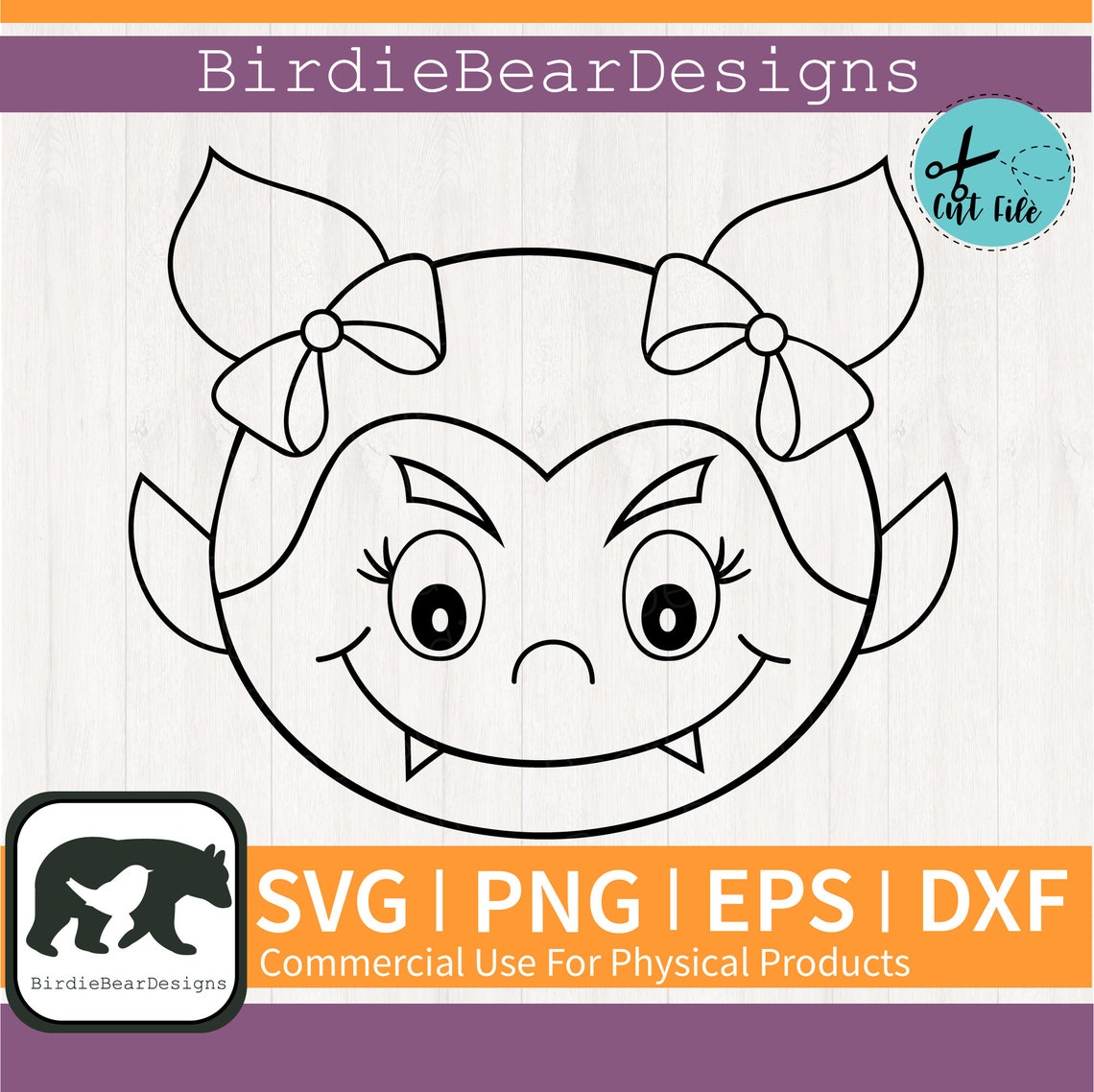 Vampire SVG Cute Vampire Svg Vampire Clipart Monster | Etsy