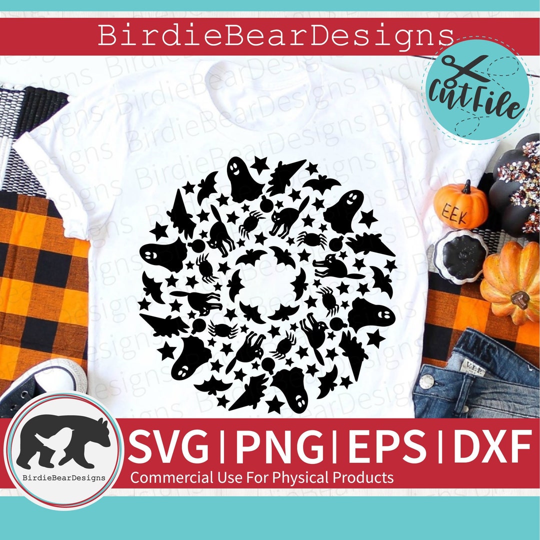 Halloween Mandala SVG - Halloween Cut File - Mandala Svg - Halloween ...