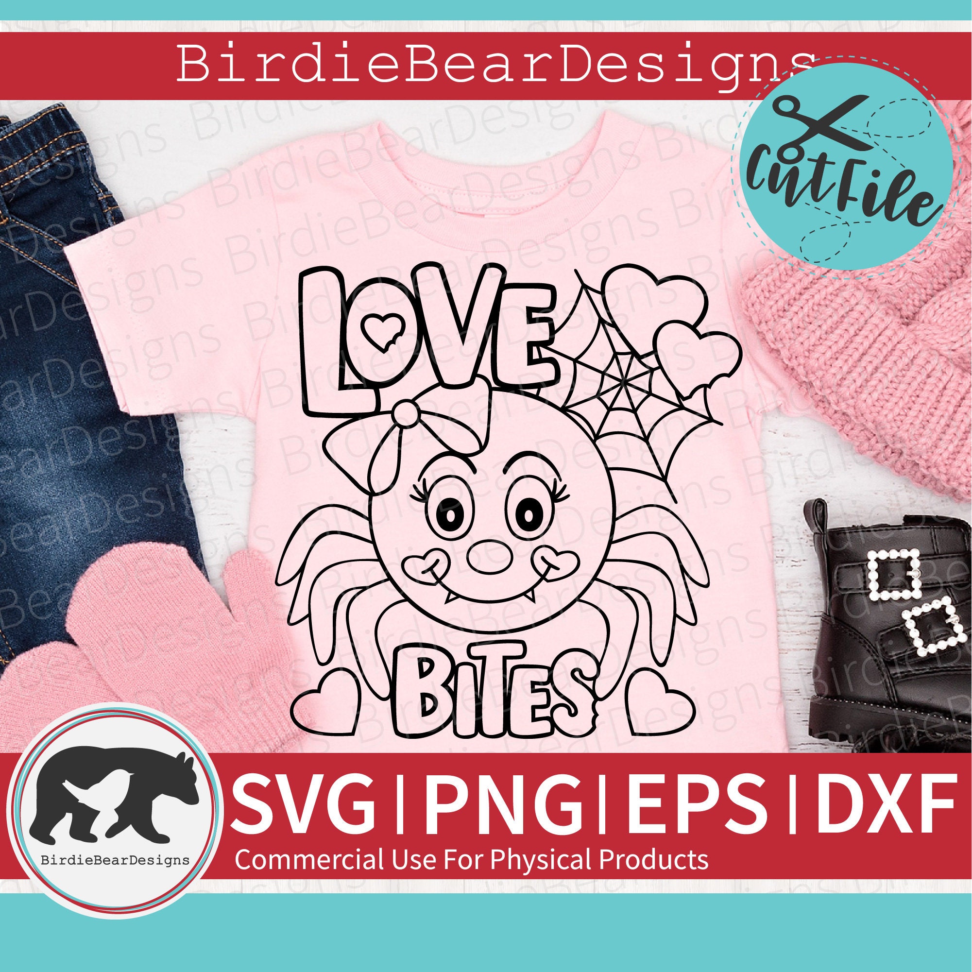 Love Bites SVG, Valentine Coloring SVG, Funny Valentine Svg, Kids ...