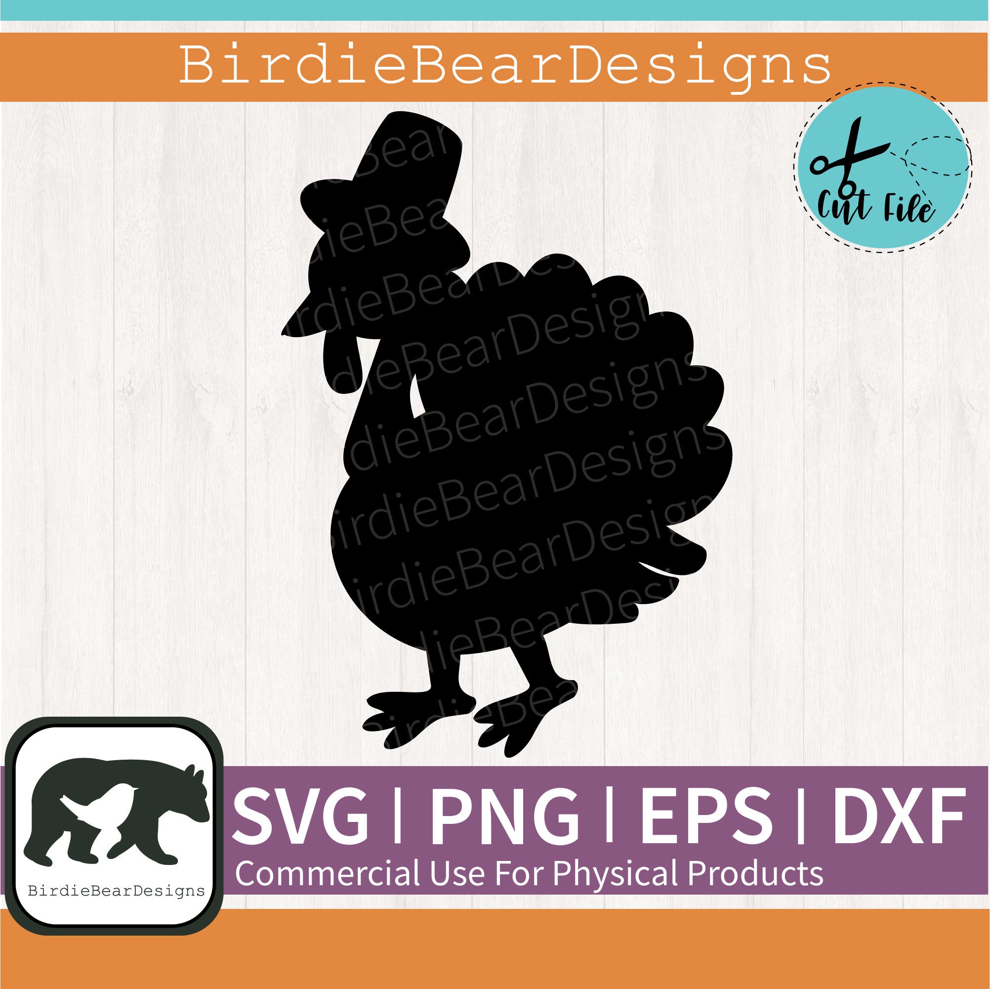 Turkey SVG Turkey Silhouette SVG Cute Turkey Svg Turkey - Etsy