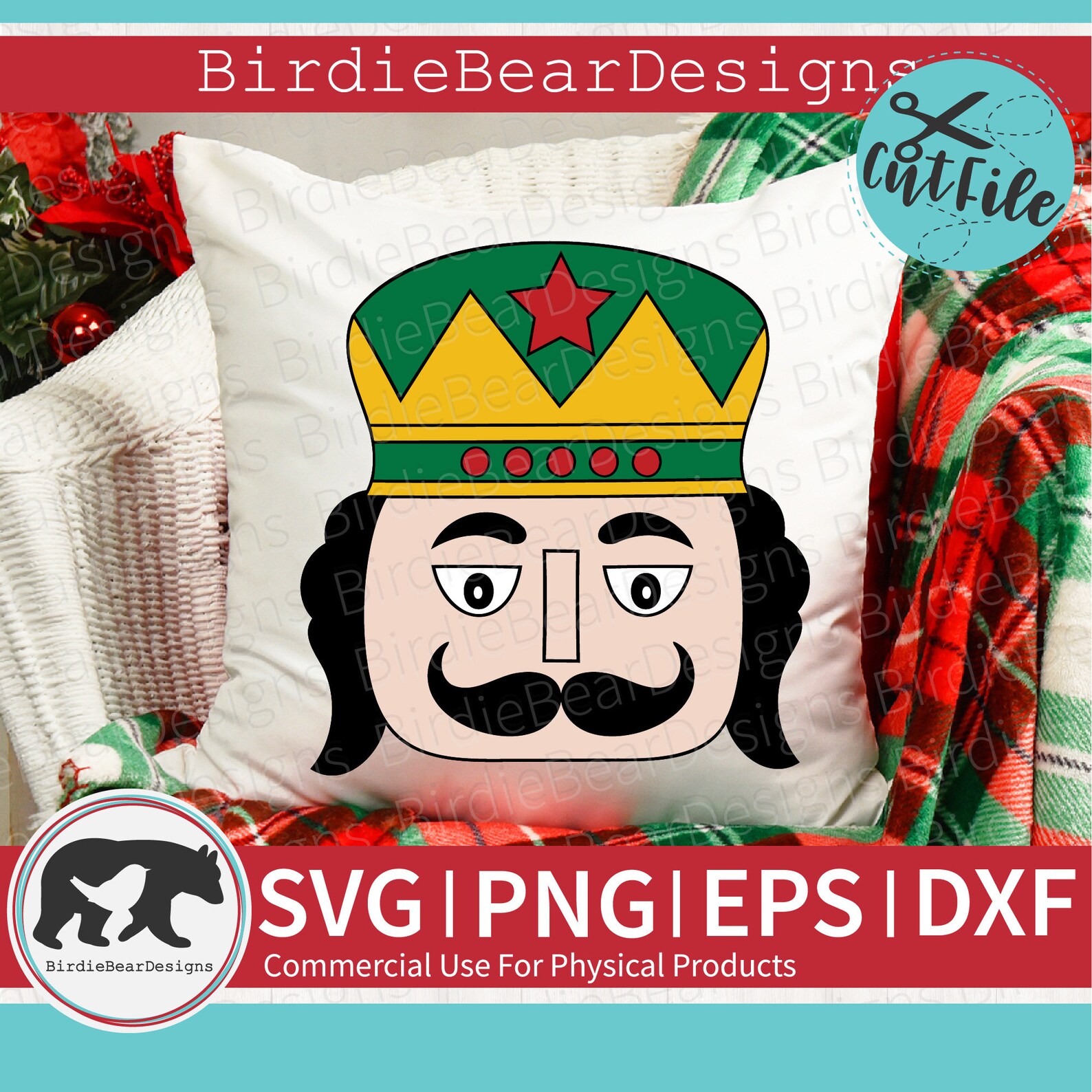 Nutcracker Face SVG Nutcracker Svg Nutcracker Clipart - Etsy