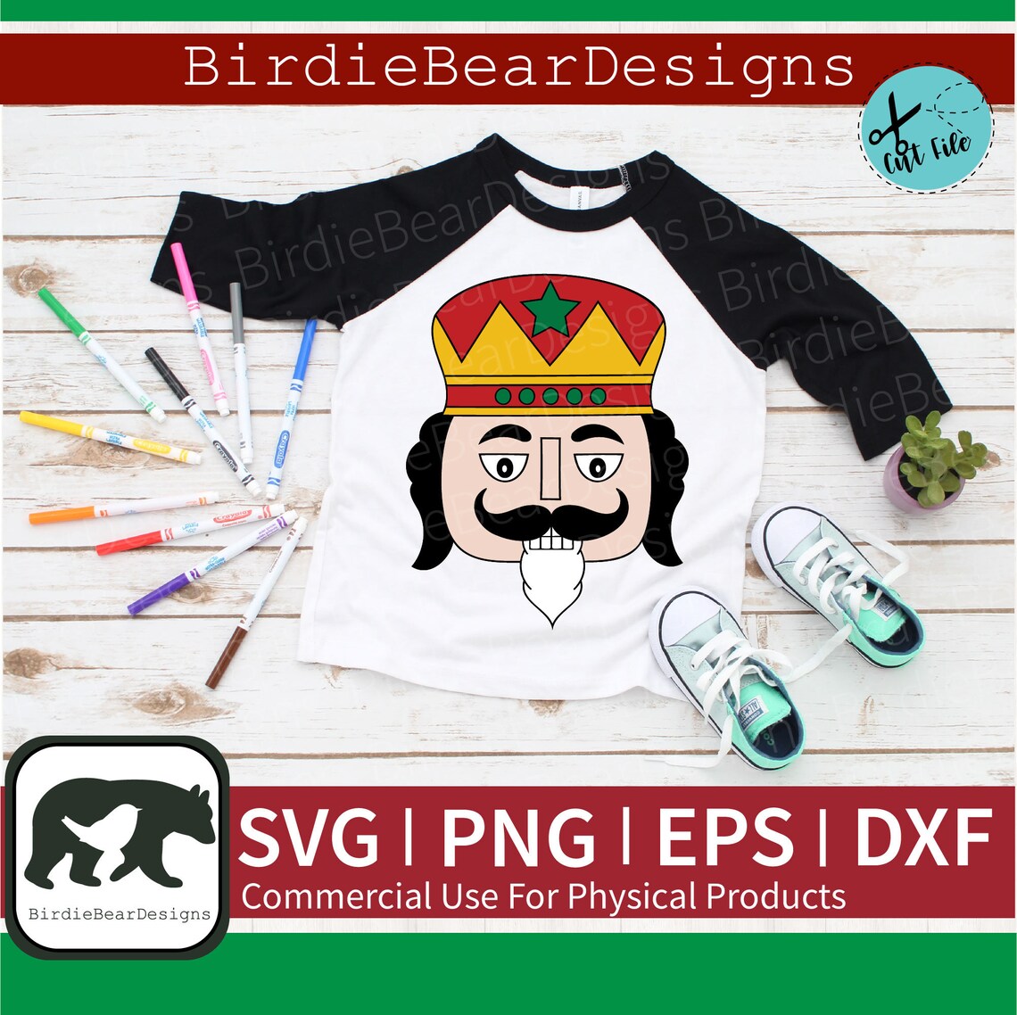 Nutcracker Face SVG Nutcracker Svg Nutcracker Clipart - Etsy