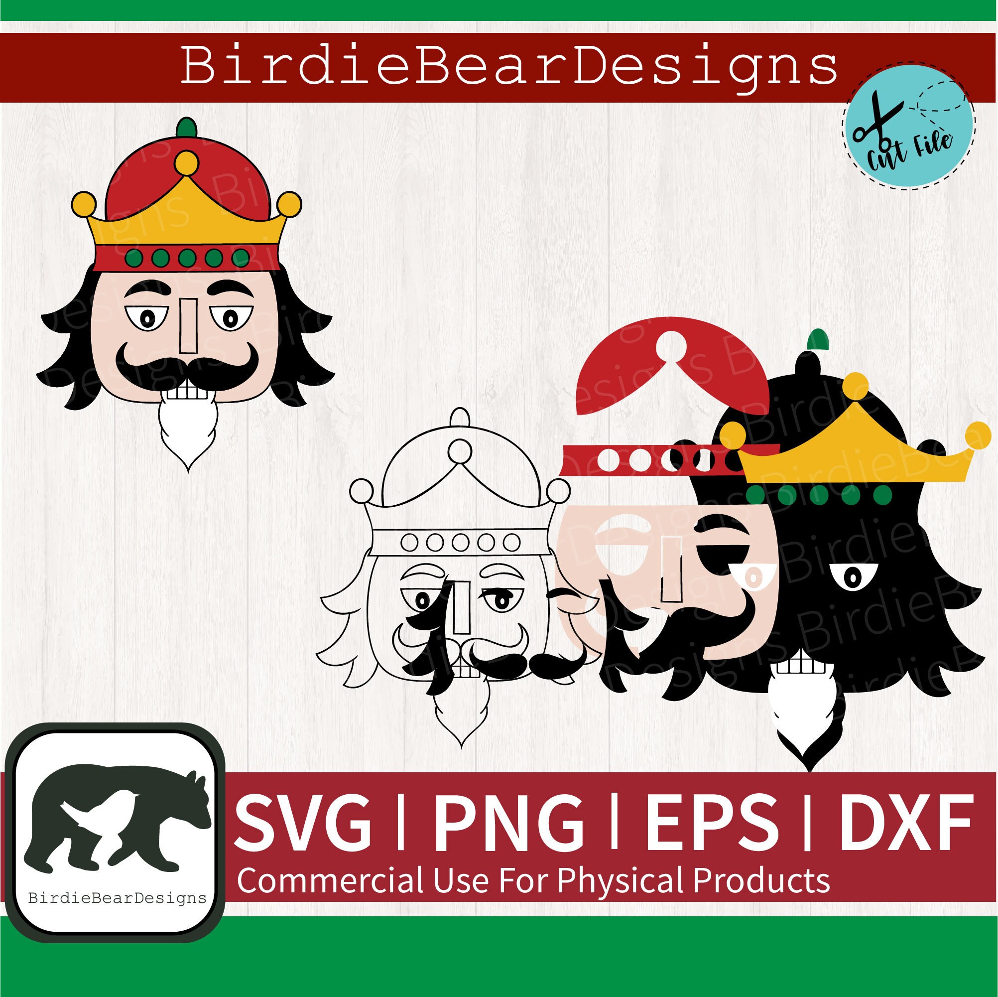 Nutcracker Face SVG Nutcracker Svg Nutcracker Clipart | Etsy