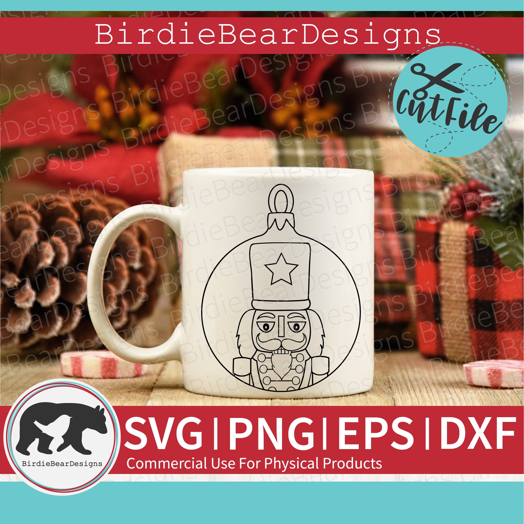 Nutcracker Svg Nutcracker Ornament Svg Nutcracker Face Svg - Etsy