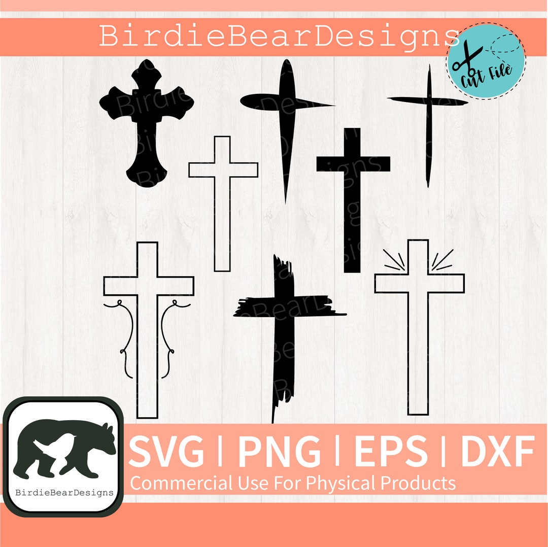 Cross SVG Cross SVG Bundle Christ Svg Christian Svg - Etsy