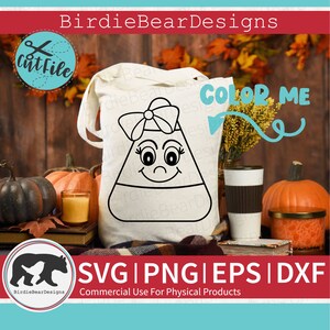 Candy Corn Svg Cute Candy Corn Svg Png Candy Corn Face Svg - Etsy