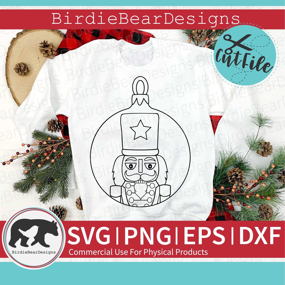 Nutcracker Svg, Nutcracker Ornament Svg, Nutcracker Face Svg, Png ...