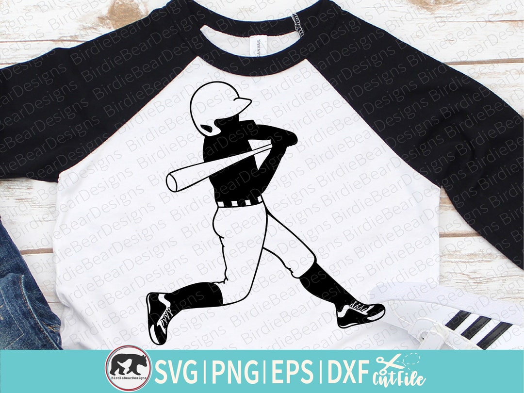 Baseball Player Svg, Baseball Svg, Baseball Player Silhouette, Baseball ...