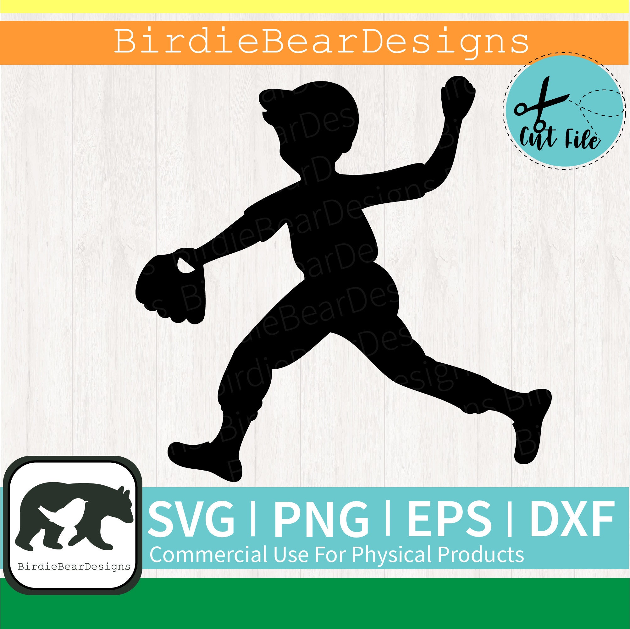 Baseball Player SVG Baseball SVG For Boys Baseball Player | Etsy