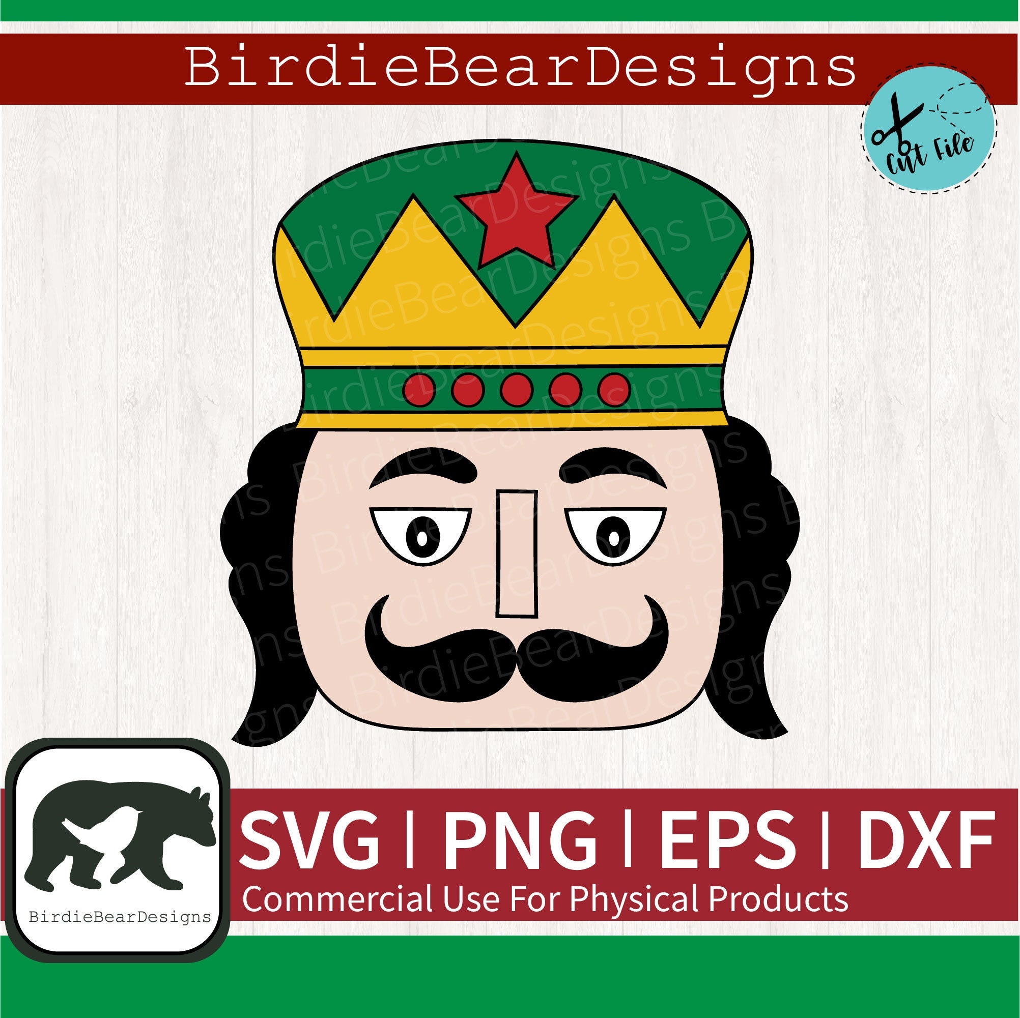 Nutcracker Face SVG Nutcracker Svg Nutcracker Clipart - Etsy UK