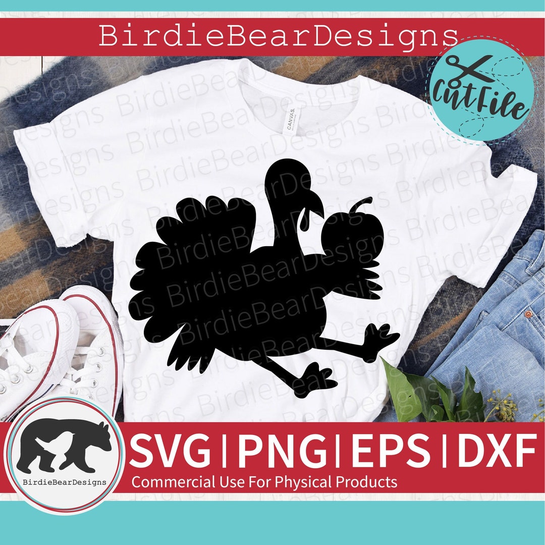 Turkije SVG Turkije silhouet SVG schattig Turkije Svg Thanksgiving ...