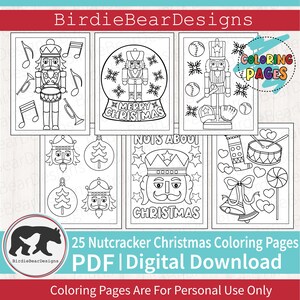 Christmas Coloring Pages, Nutcracker Coloring Page, Coloring Pages ...