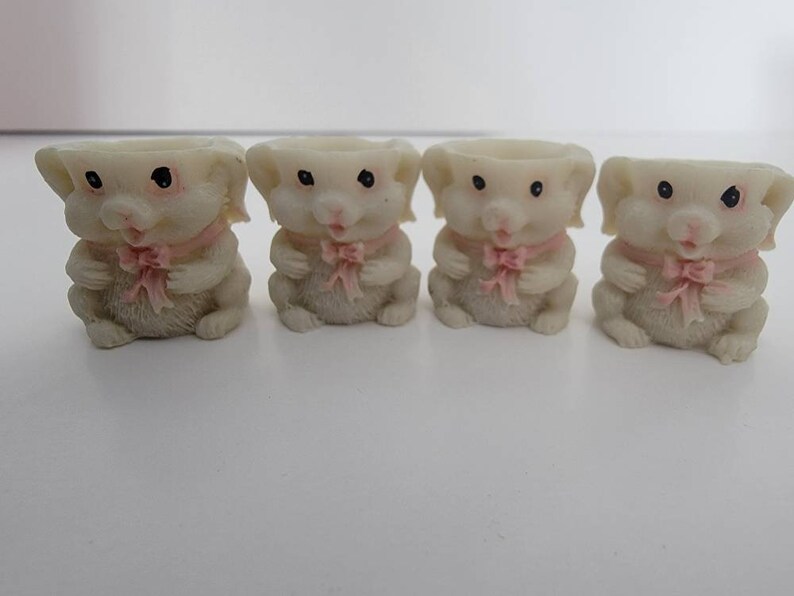 Bunny Miniature Tea Set - Etsy