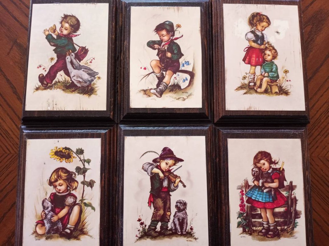 Vintage HILDE German Artwork. - Etsy