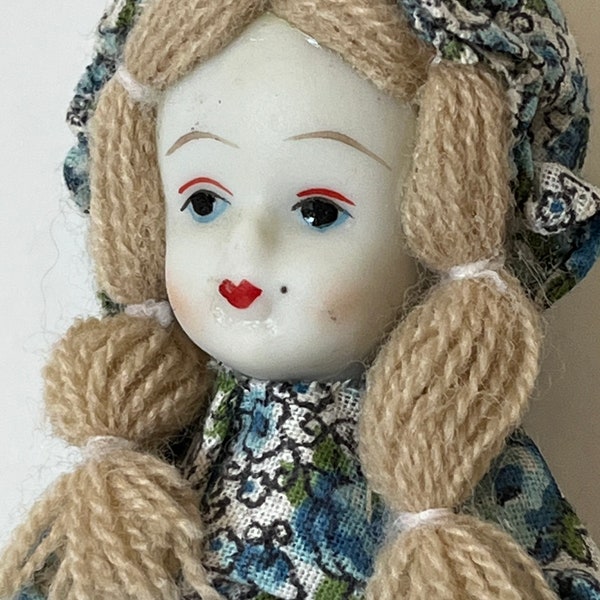 Mini Porcelain Doll - Etsy