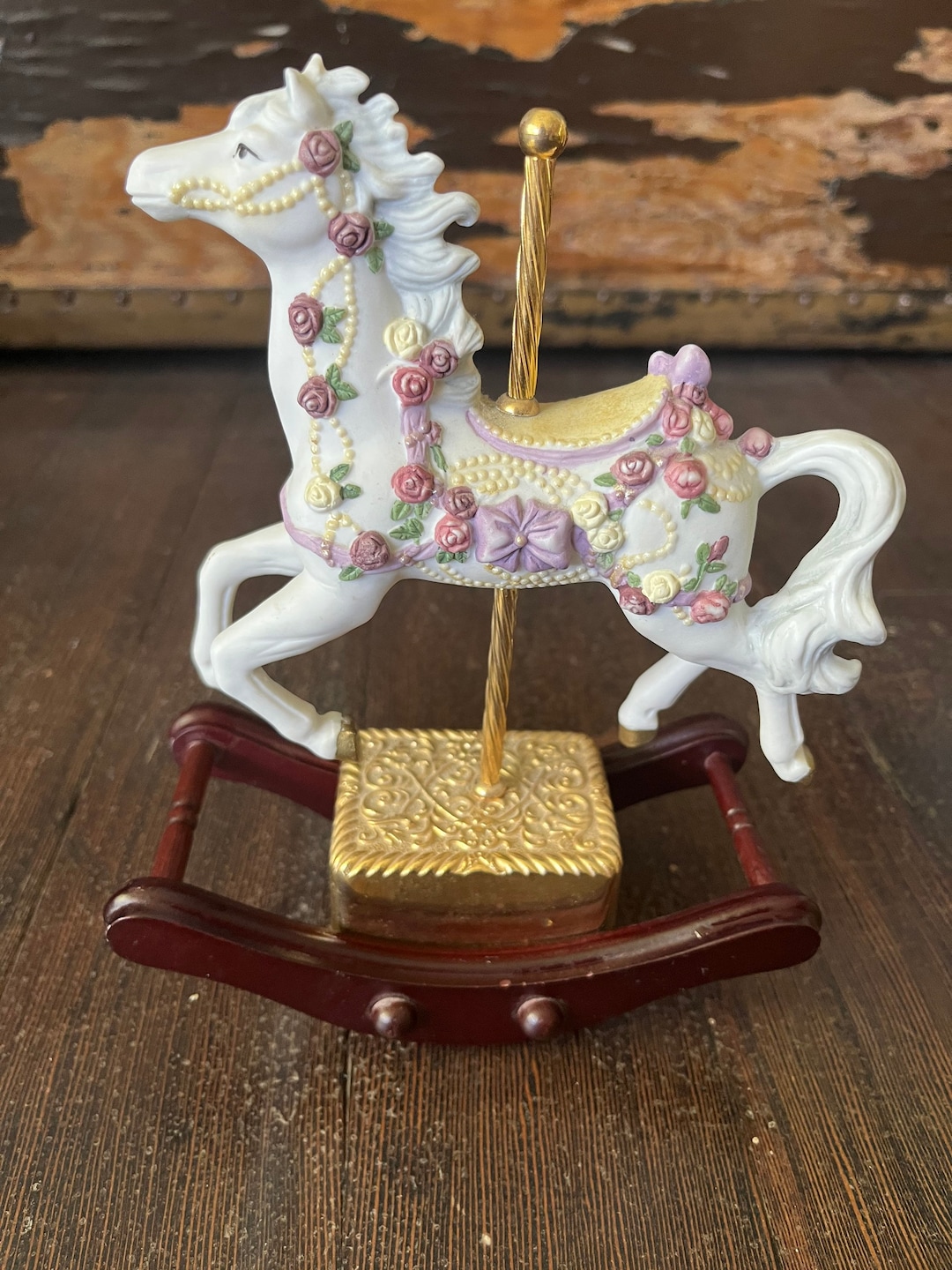 San Francisco Musical Rocking Horse - Etsy