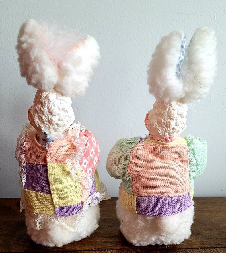 Easter Bunny Figurines - Etsy
