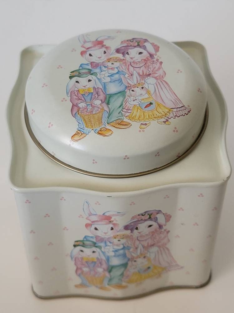 Easter Bunny Tin - Etsy