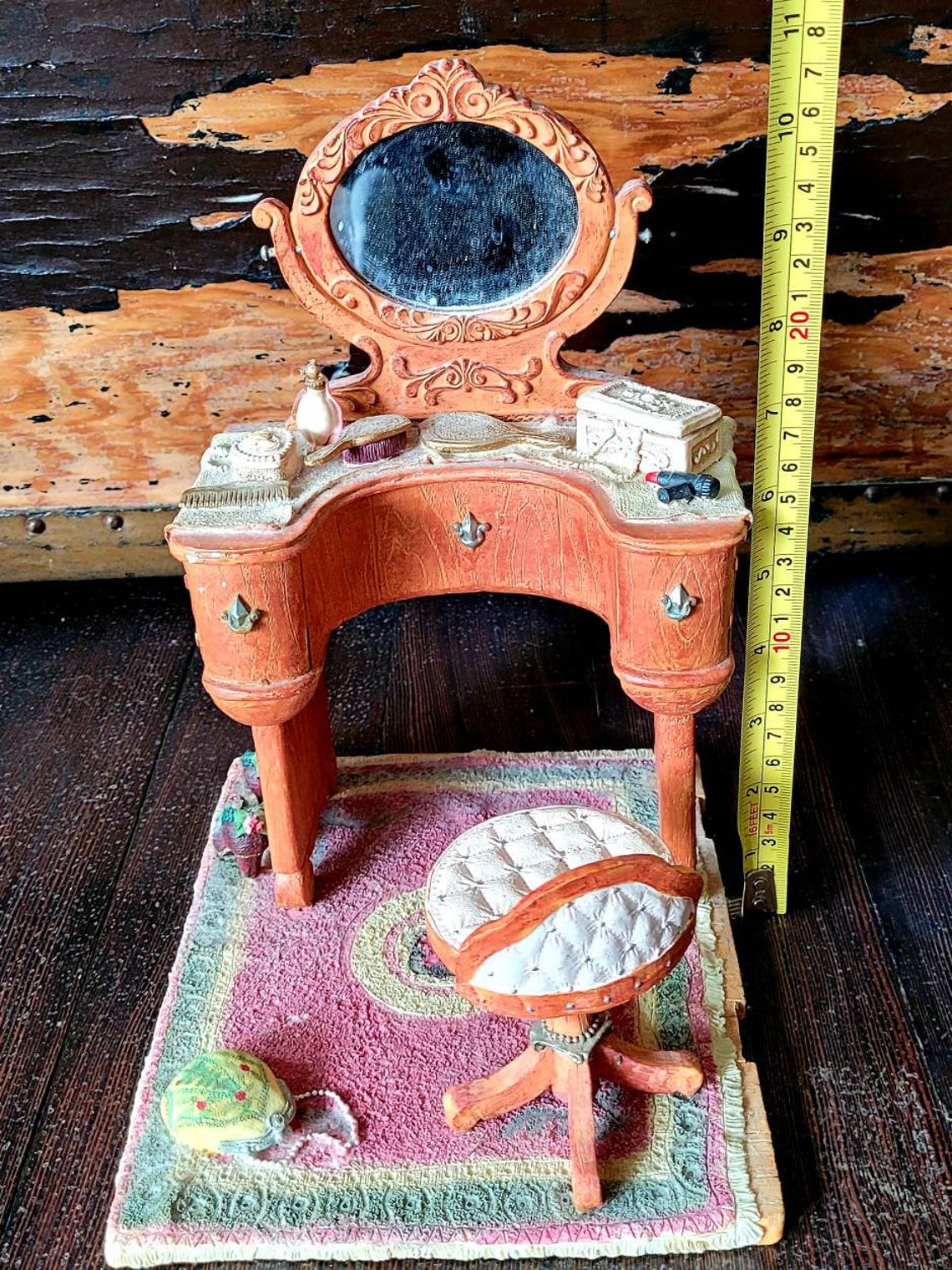 Vintage Barbie Sized Vanity - Etsy