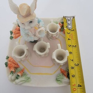 Bunny Miniature Tea Set - Etsy