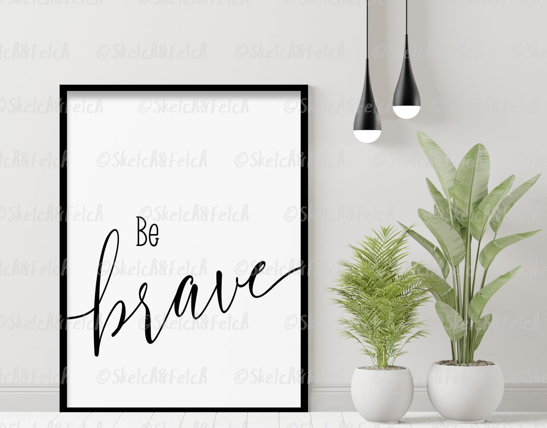 Inspirational Quote | Motivational Print | Positive Phrase Saying ...