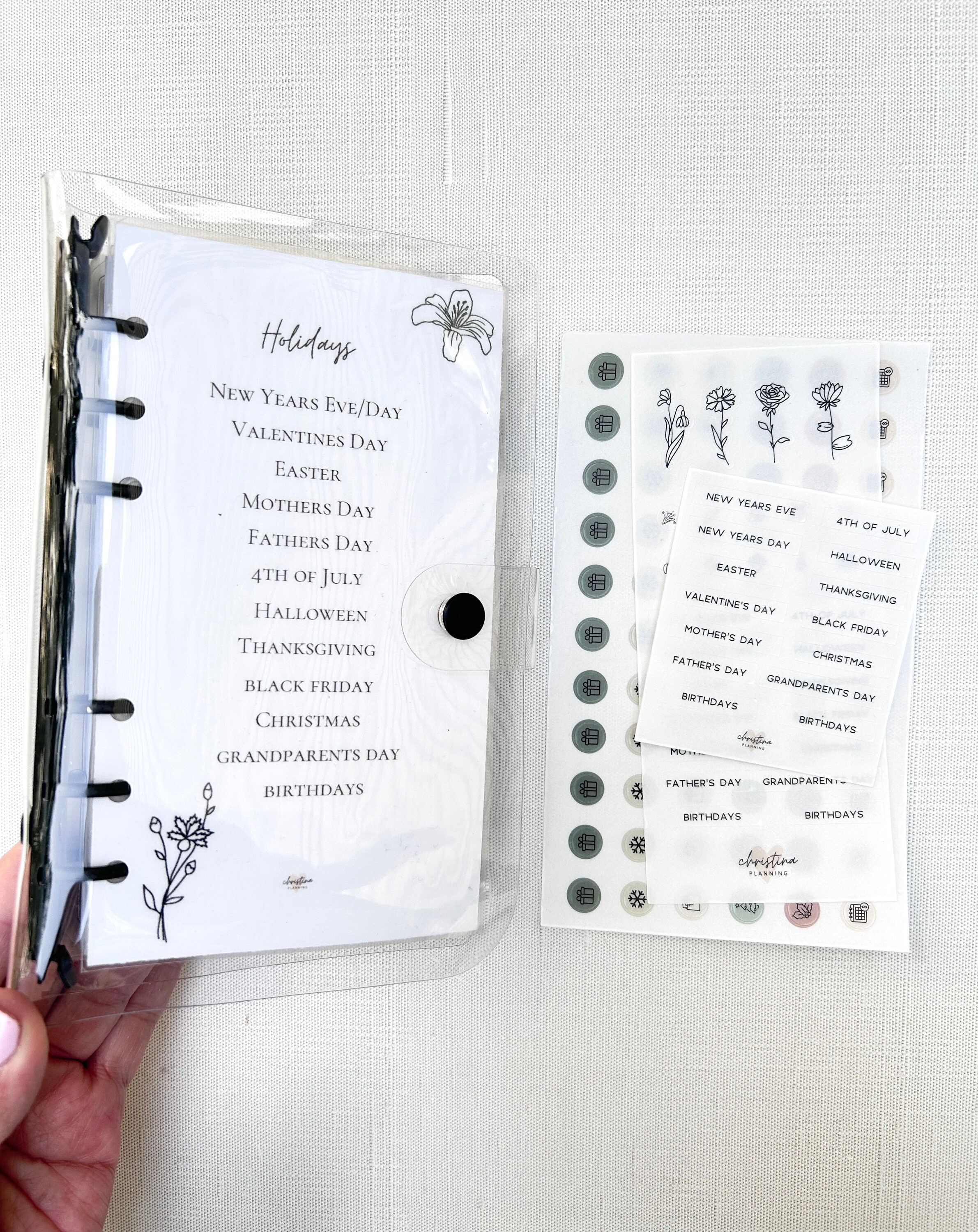 Holiday Binder - Etsy