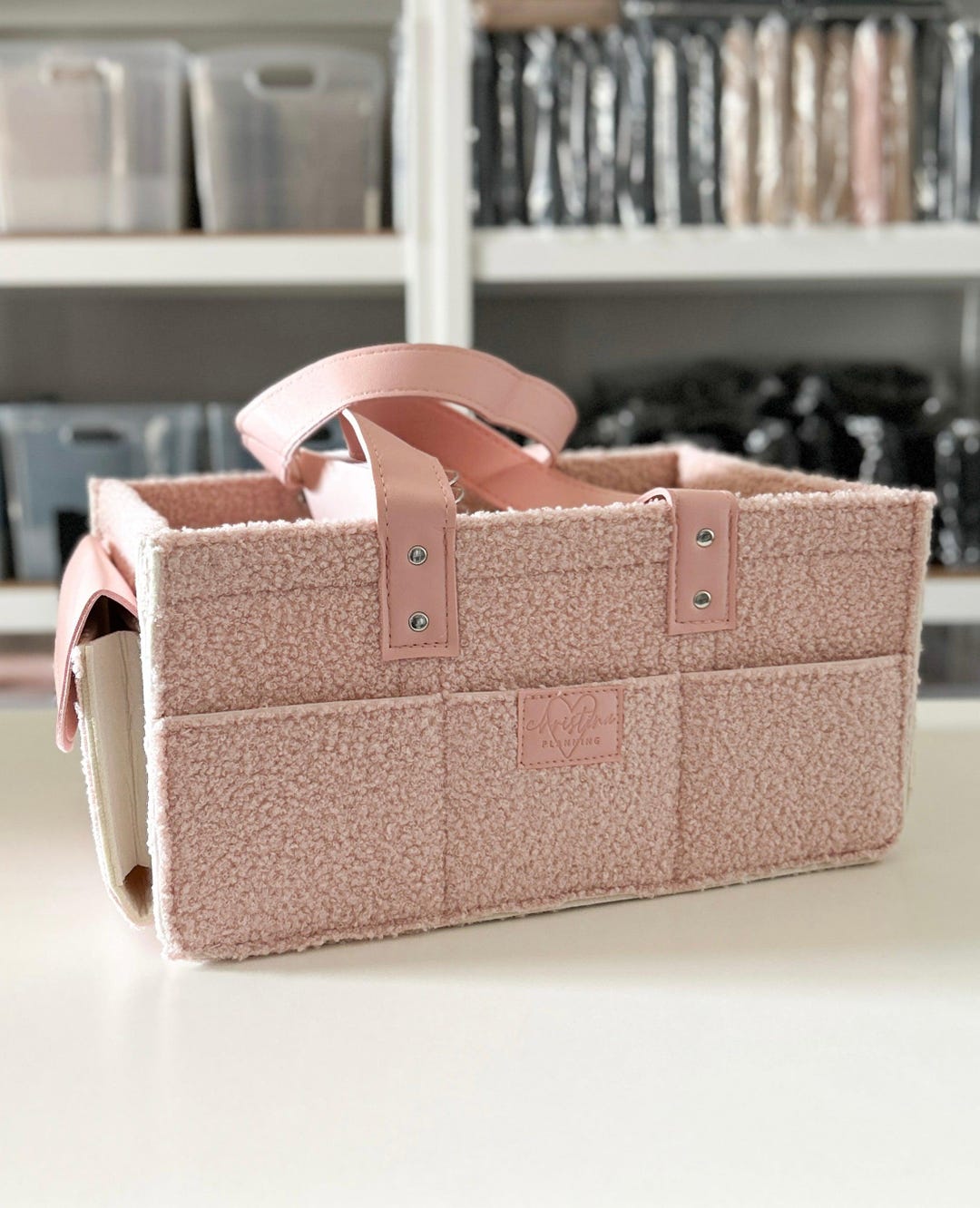 Teddy Bear Caddy Pink - Etsy