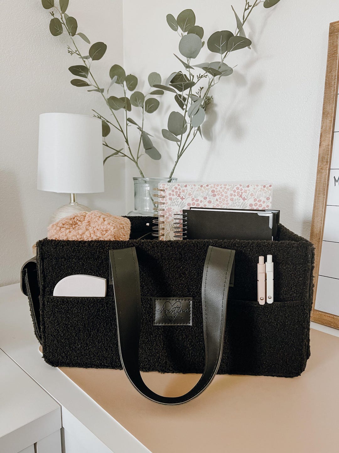 Teddy Bear Caddy in Black - Etsy