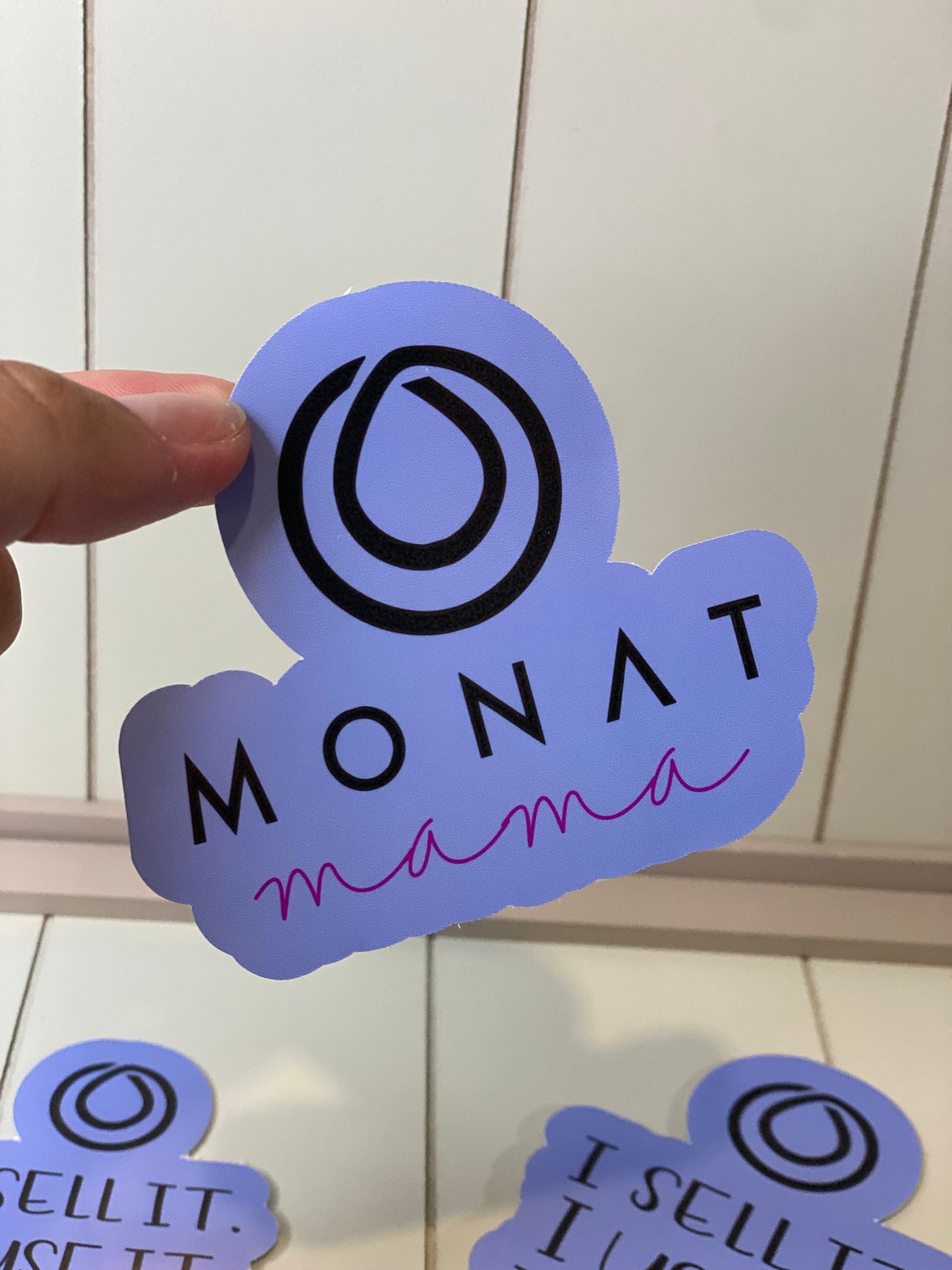 Monat Logo Inspired Sticker Pack Monat Mama Caddy Club | Etsy