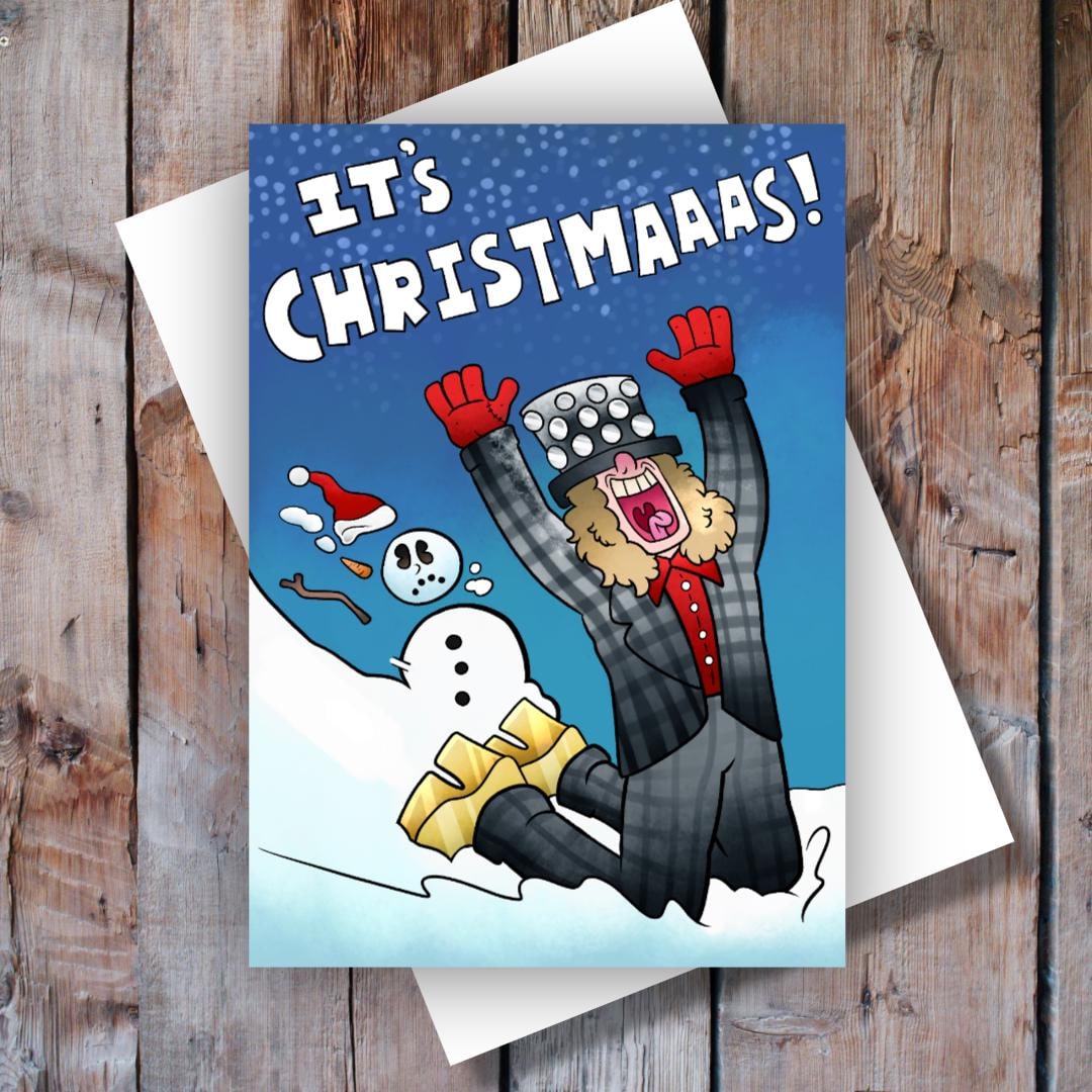 Noddy Holder Christmas Card. - Etsy