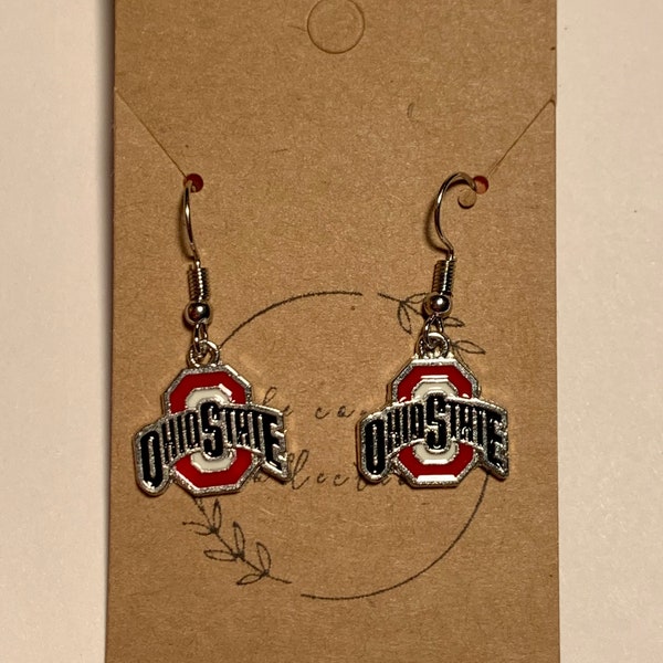 Ohio State Earrings - Etsy