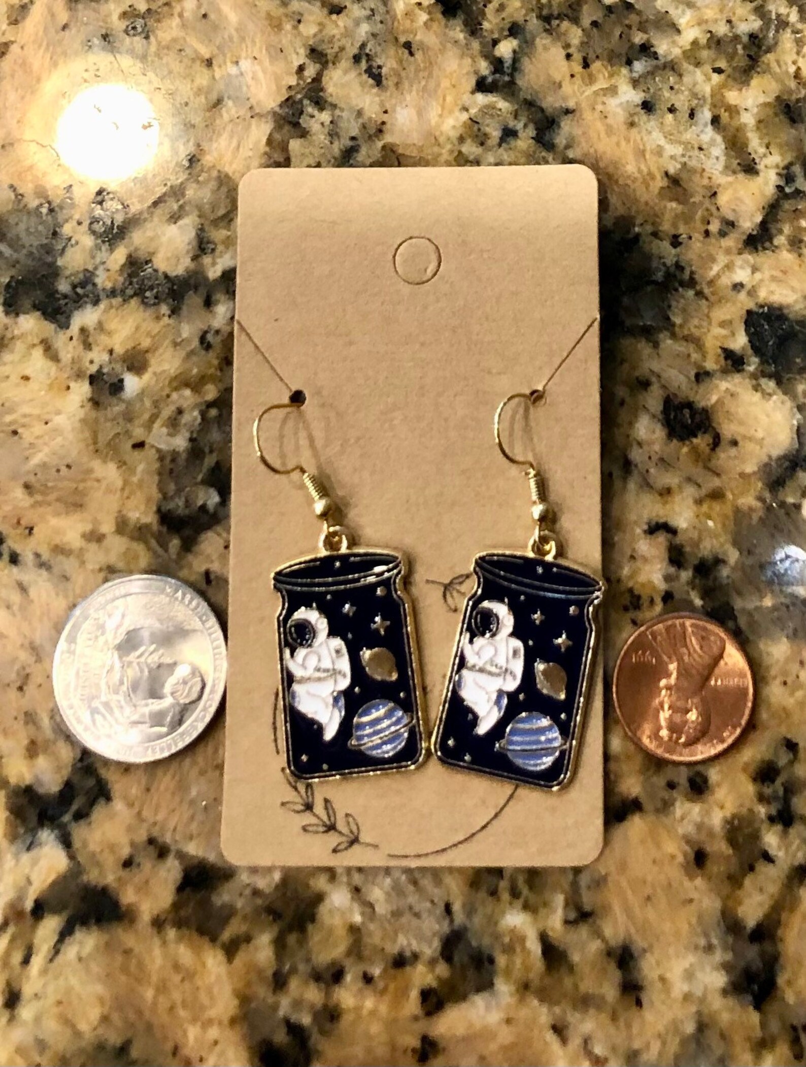 Outer Space Earrings Outer Space Jewelry Outer Space Planet - Etsy