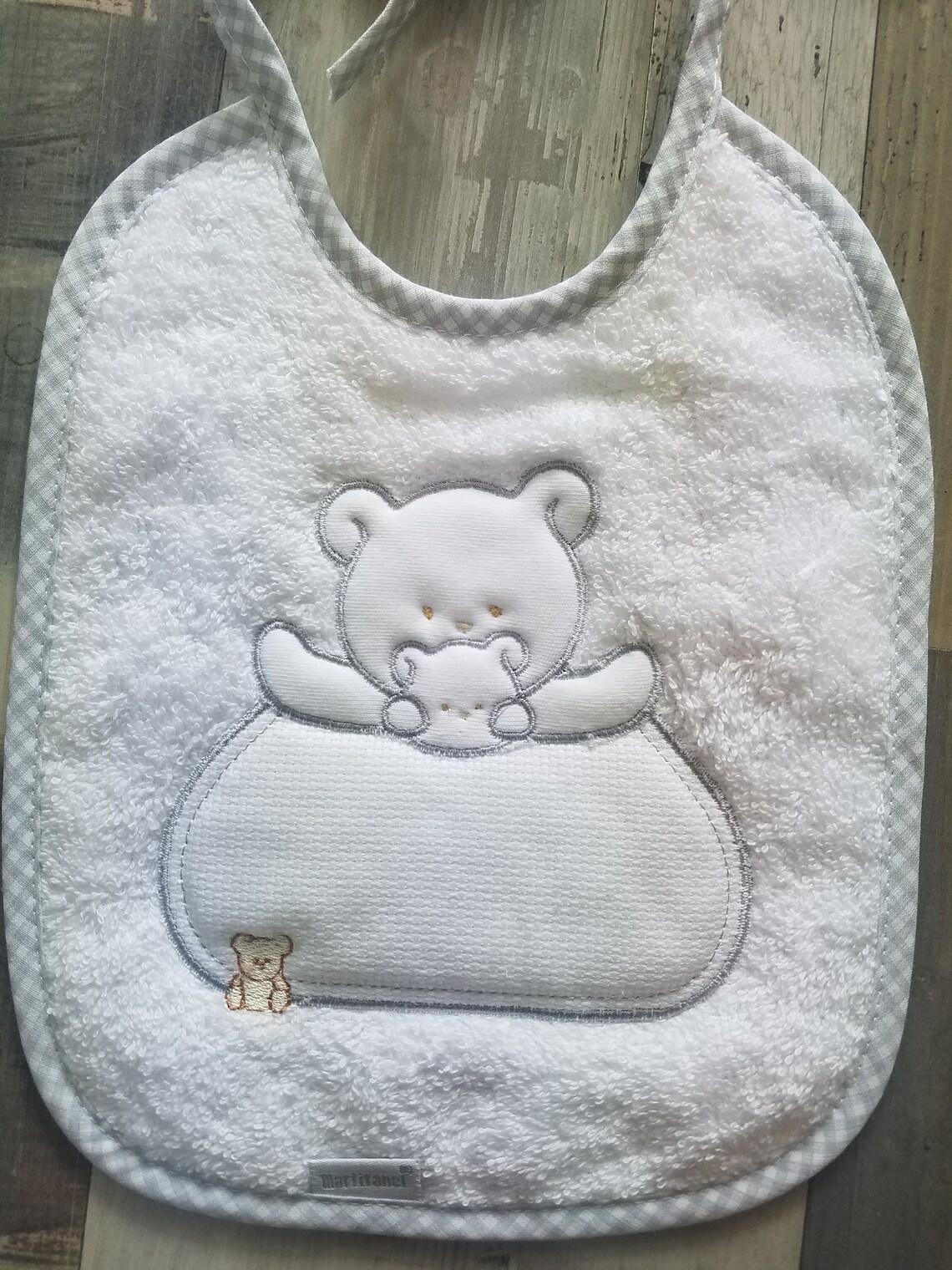 Personalized Bib With Embroidered Name Baby Bib With Name On | Etsy
