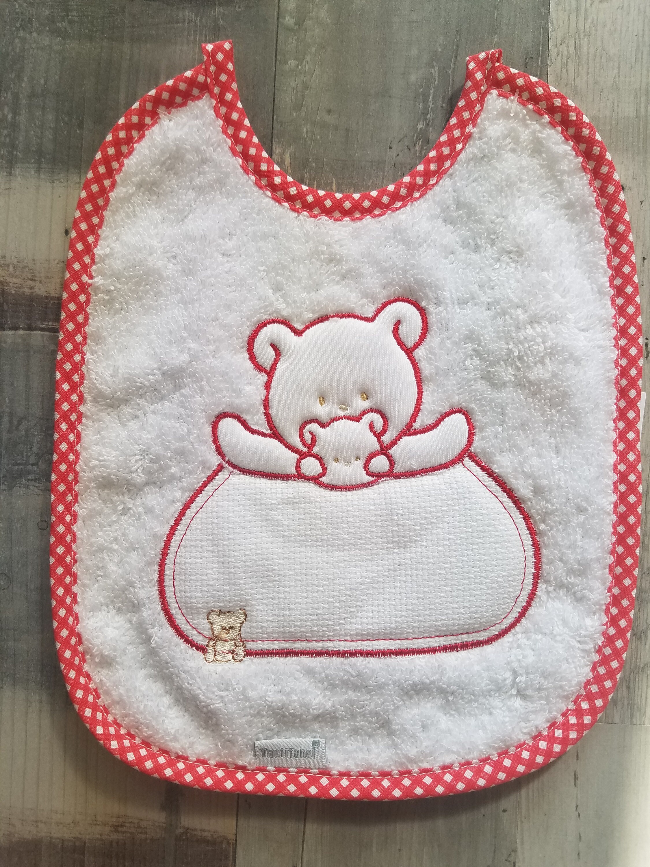 Personalized Bib With Embroidered Name Baby Bib With Name on Custom ...