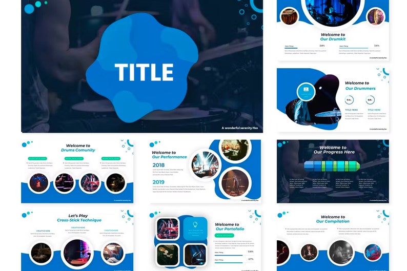 Creative Fun Presentation Template / Editable / Powerpoint Template ...