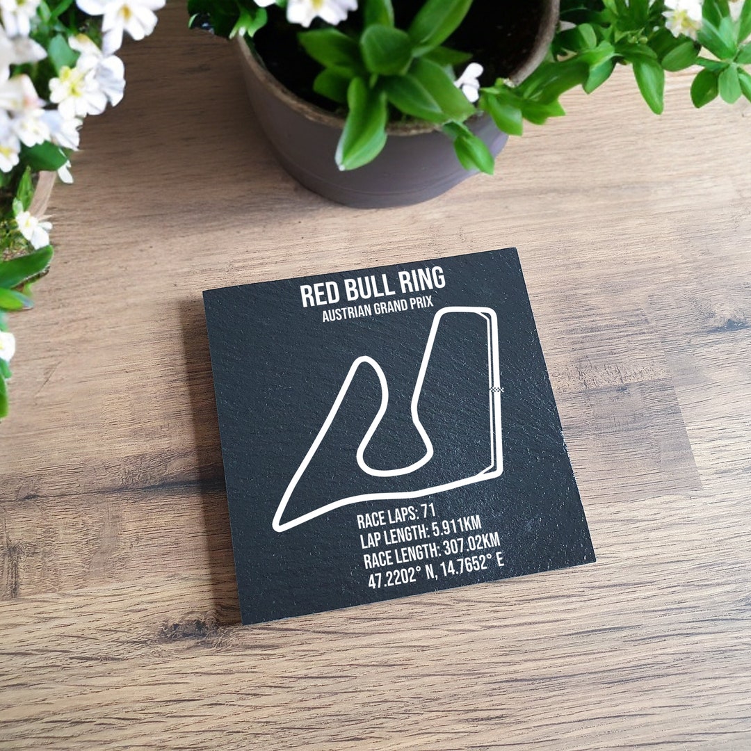 Red Bull Ring Track Coaster F1 Race Track of the Austrian Grand Prix on ...