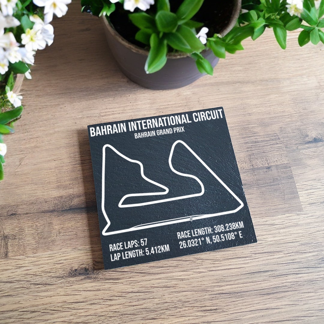 Bahrain International Circuit Coaster F1 Race Track of the Bahrain ...