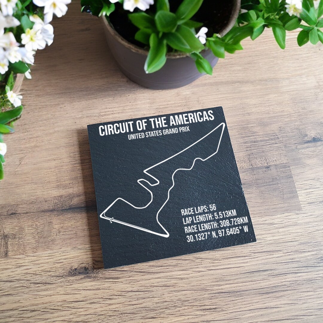 Circuit of the Americas Coaster F1 Race Track of the United States ...