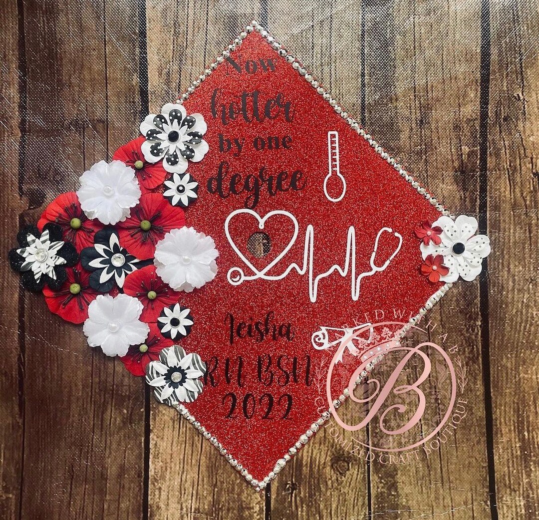 Custom Grad Cap, Personalized Grad Cap, Senior Grad, College Grad ...