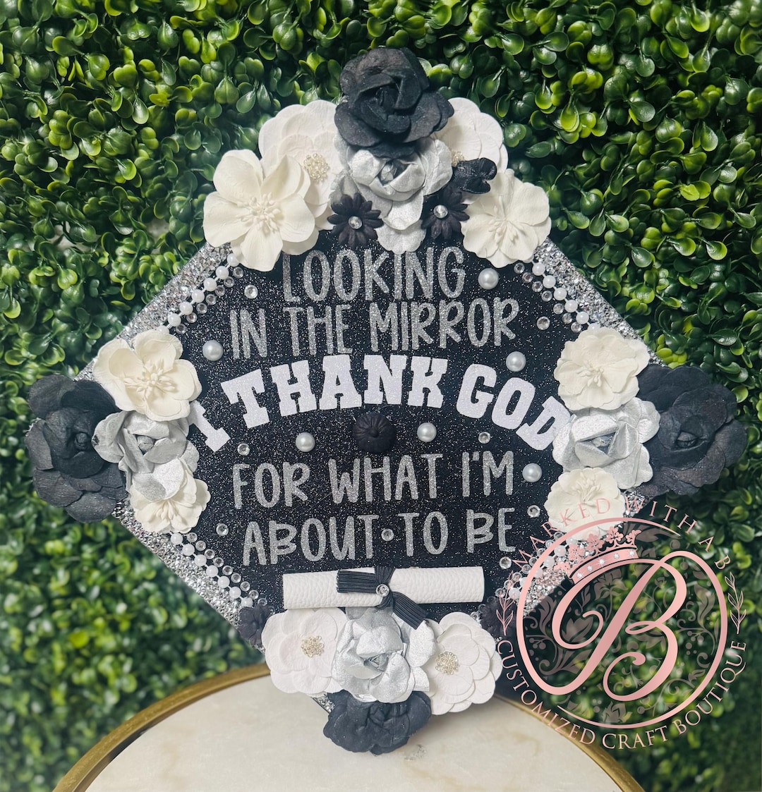 Custom Grad Cap, Personalized Grad Cap, Senior Grad, College Grad ...