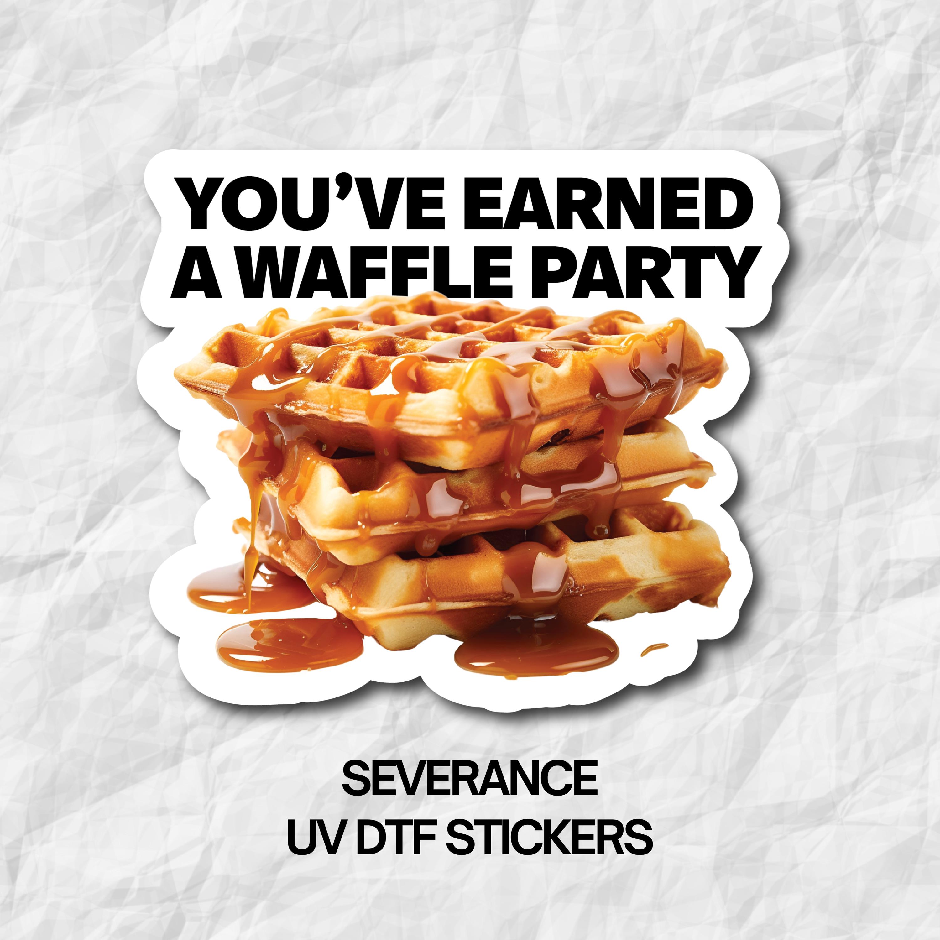 Severance Sticker Set, Praise Kier, Waffle Party Sticker, Lumon ...