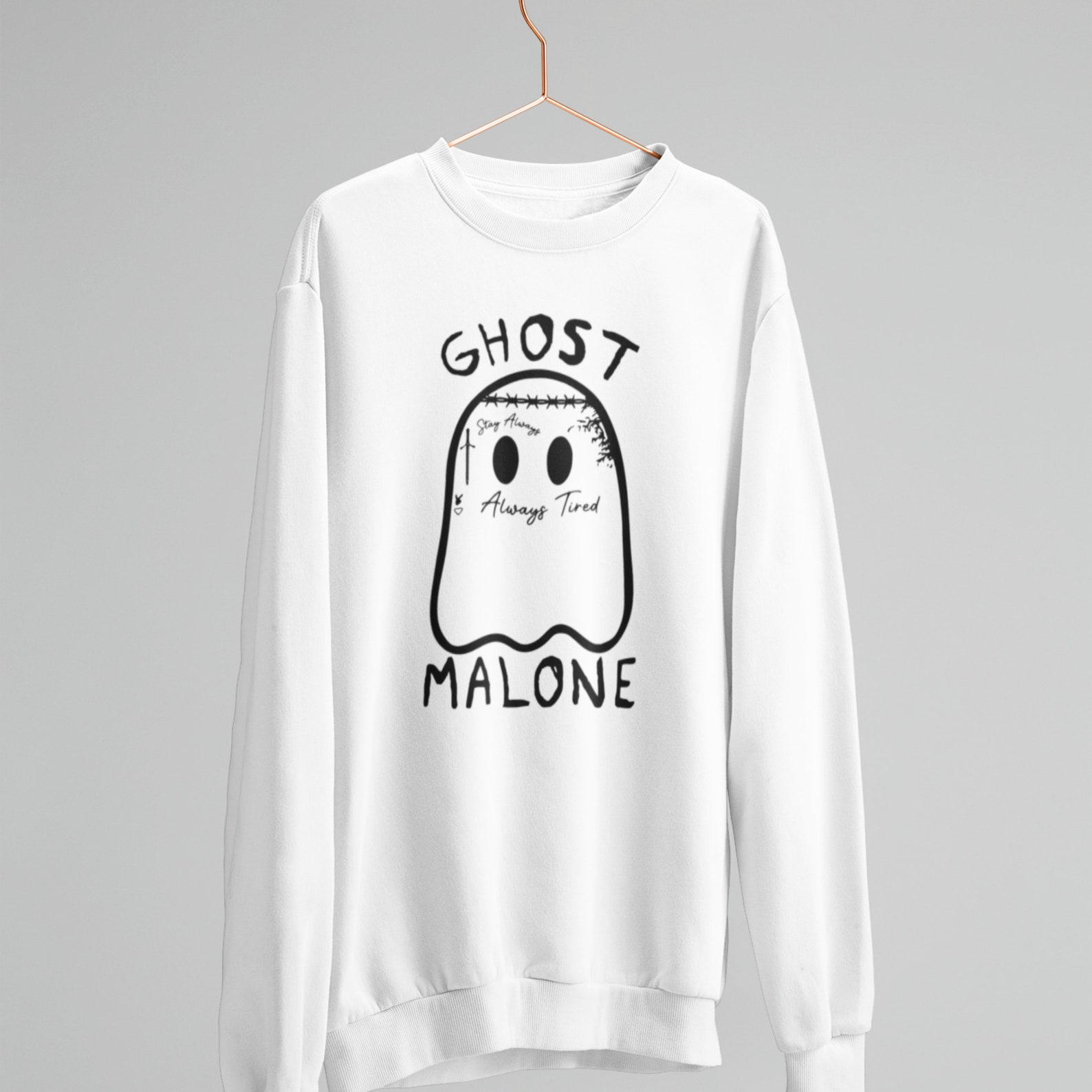 Ghost Malone SVG, Cut File, Png, Ai, Eps, Jpg, Instant Download, DIY ...