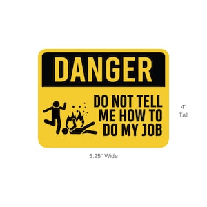 Warning Stickers, Danger Stickers, Funny, Decals, Non-compliance, OSHA ...